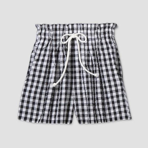 wild fable | Shorts | Nwt Gingham Highwaisted Paperbag Shorts | Poshmark